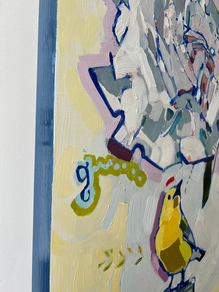 A Quiet Conversation with a Careful Listener - original – New Vision Art